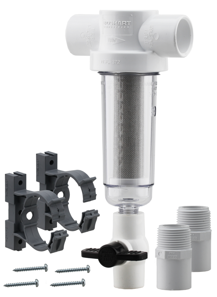 1" or 1-1/4" Filter with MPT Adapters - Boshart Industries