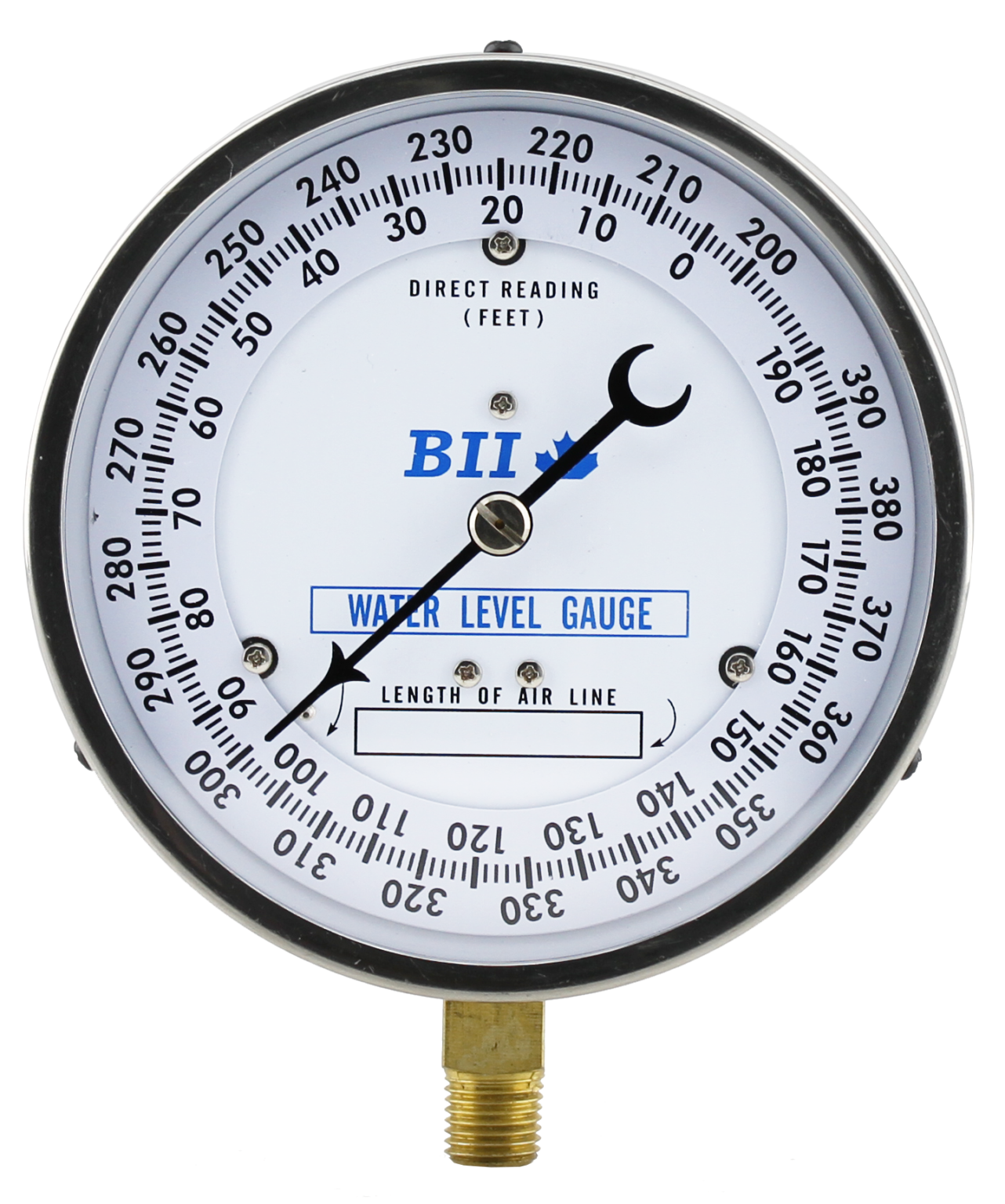304 Stainless Steel Brass Dry Water Level - Boshart Industries